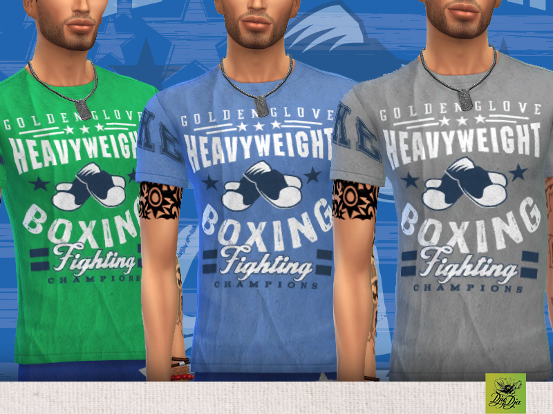 The Sims Resource | boxing t-shirt design