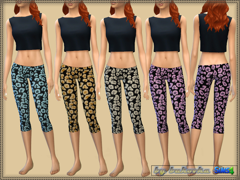 The Sims Resource | Tights Color Leopard