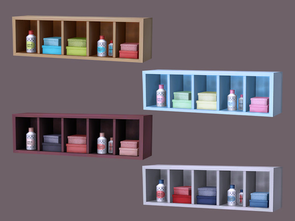 The Sims Resource | Bathroom Shelf