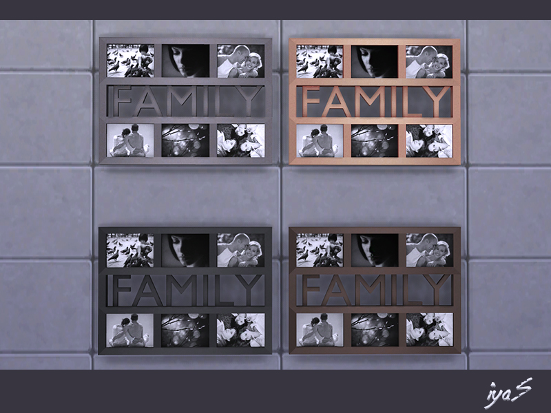 The Sims Resource | Decorative Photo Frame Board
