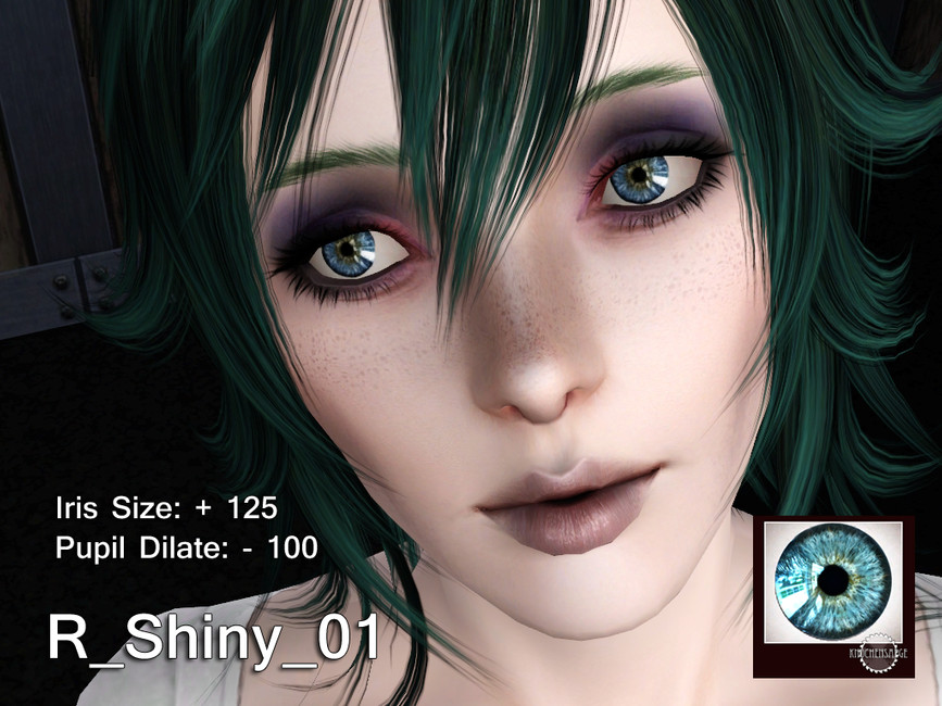 The Sims Resource - Shiny Realistic Eyes 01