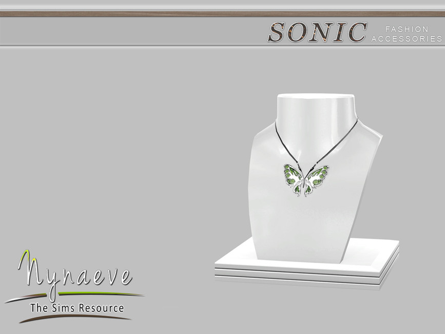 The Sims Resource - Sonic Necklace