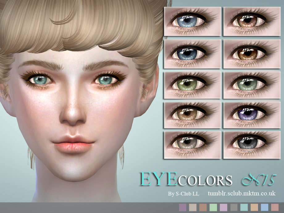 The Sims Resource | S-Club LL thesims4 eyecolors 15