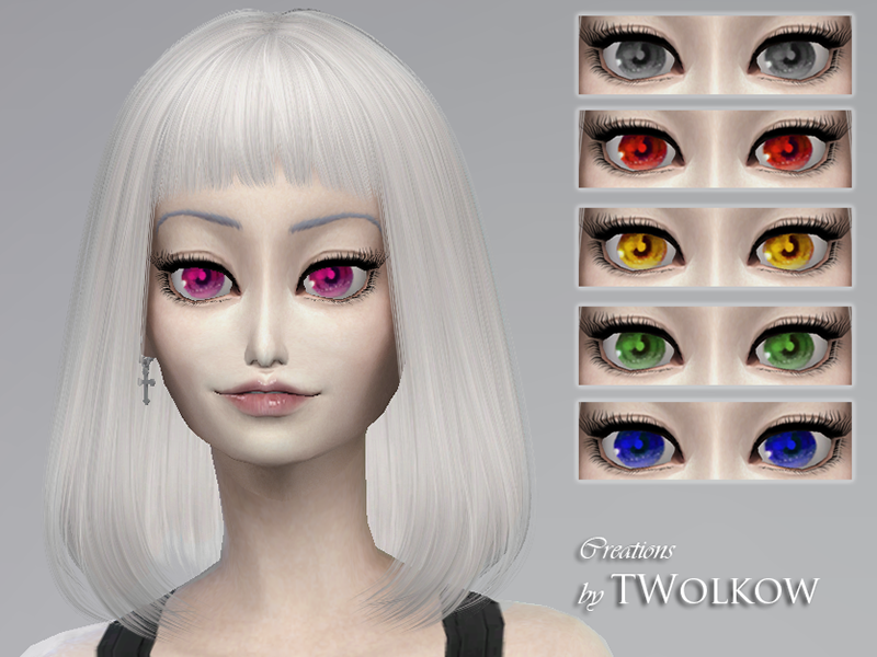 The Sims Resource | Anime Eyes by TWolkow