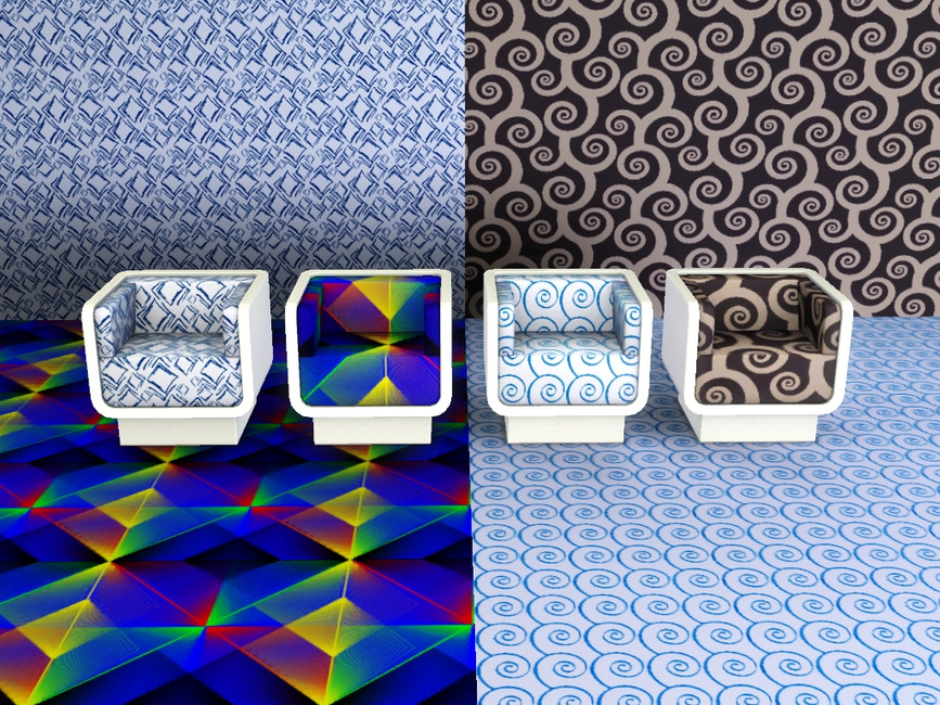 The Sims Resource - Abstract patterns 2