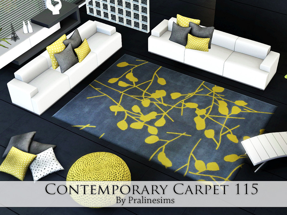 The Sims Resource | Contemporary Carpet 115