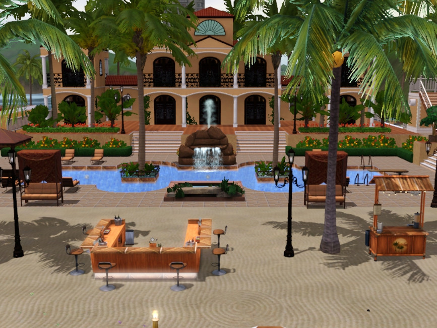 The Sims Resource - Sands resort and Spa