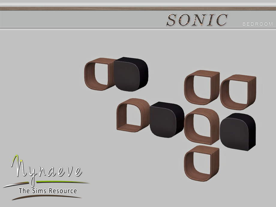 The Sims Resource | Sonic Wall Decor V2