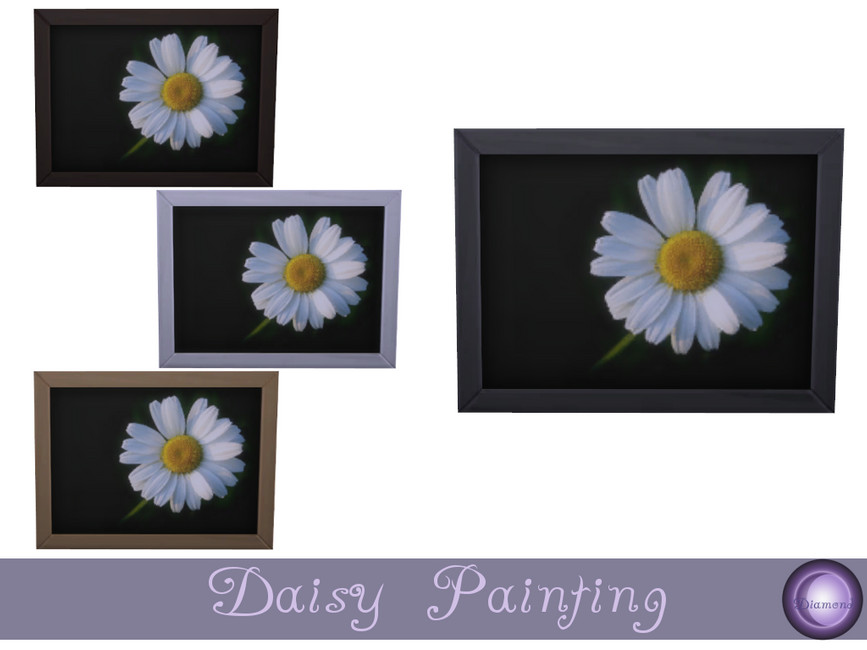 The Sims Resource - Daisy Painting