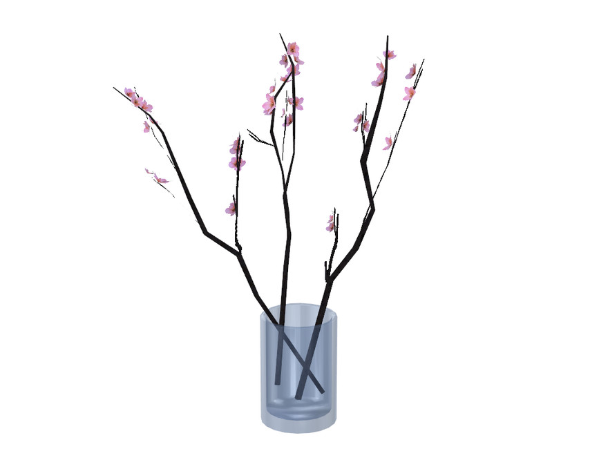 The Sims Resource - Glade Cherry Blossom Vase