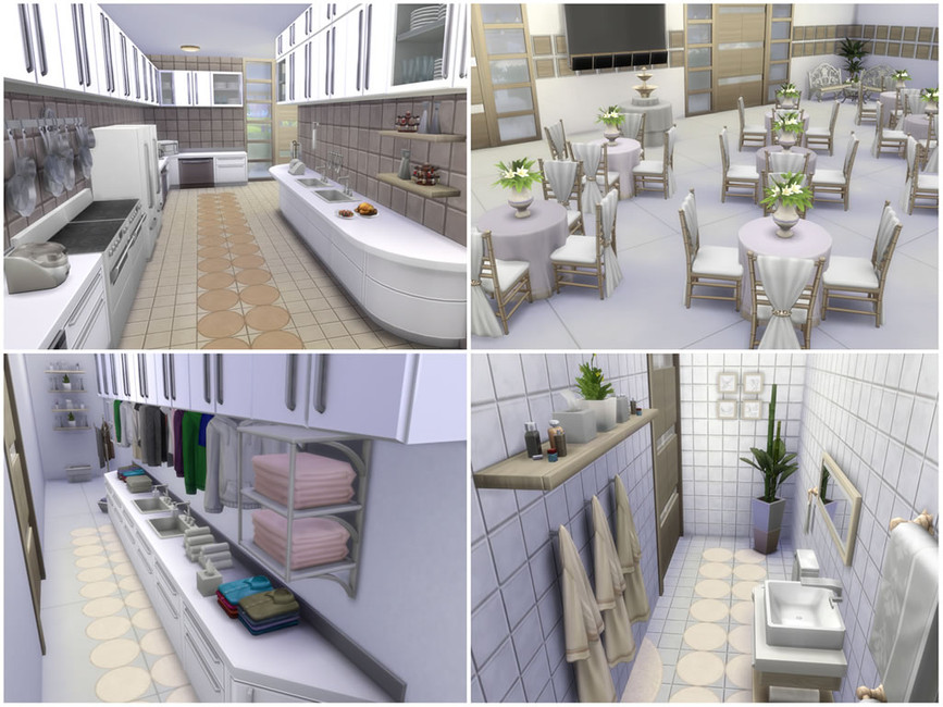 The Sims Resource - NewCrest Resort | Spa-Hotel