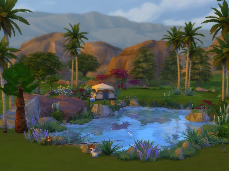 The Sims Resource | Little Lake Lot