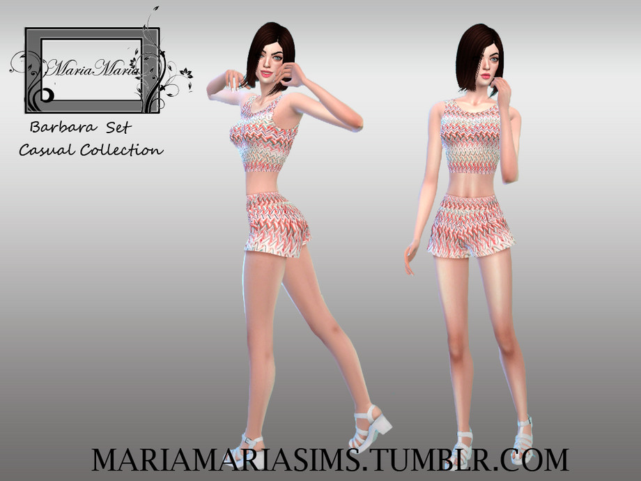 The Sims Resource | MariaMaria Barbara Set
