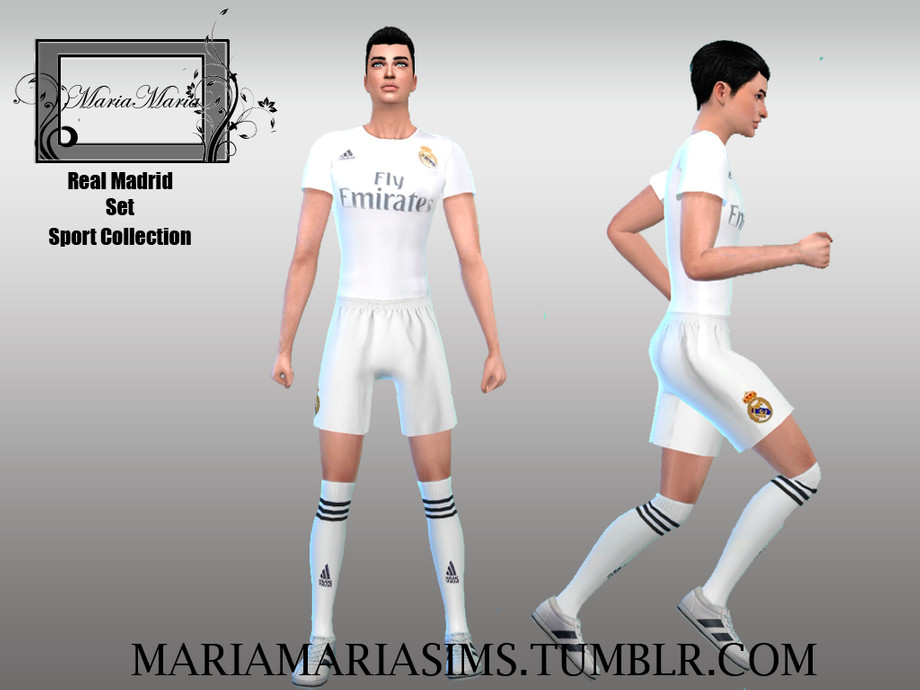The Sims Resource | MariaMaria Real Madrid Set