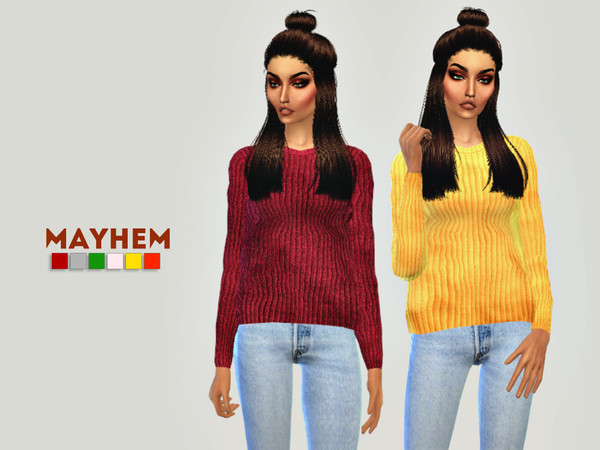 The Sims Resource | Fall Collection - Sweater 02
