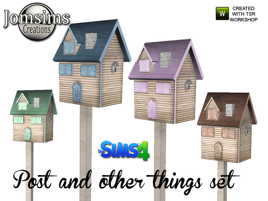 The Sims Resource - post and other things mail box