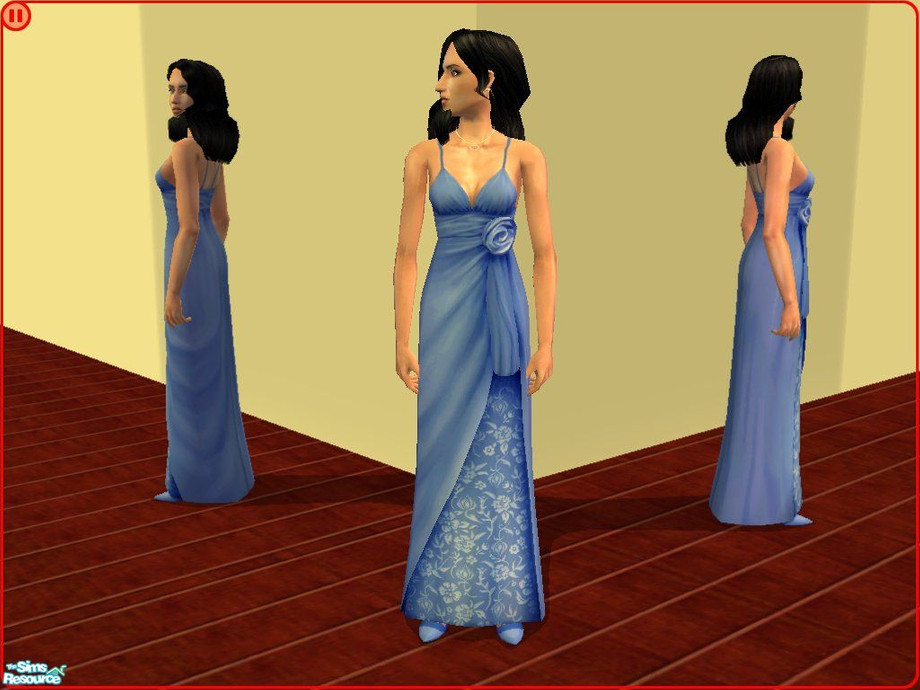 The Sims Resource - Bride and Bridesmaids - Blue
