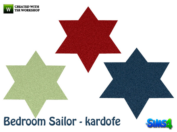 The Sims Resource | kardofe_Bedroom Sailor_Rug