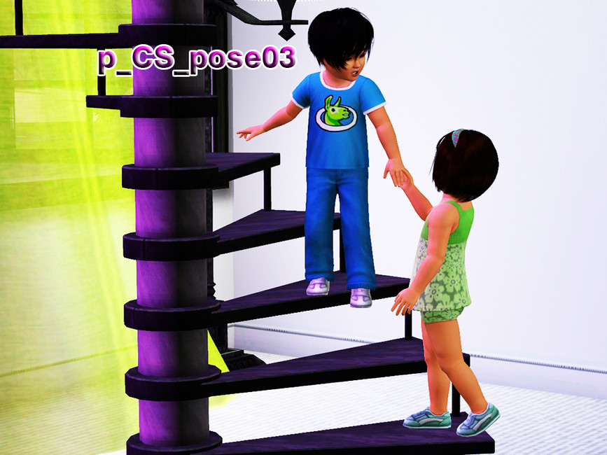 The Sims Resource - Cute Siblings Pose Pack By Lisa Cage