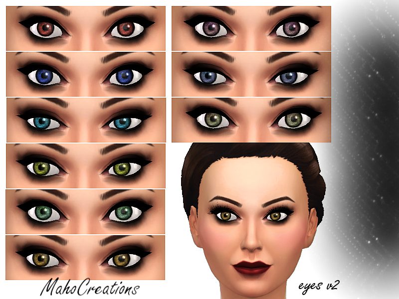 The Sims Resource | Realistic Eyes