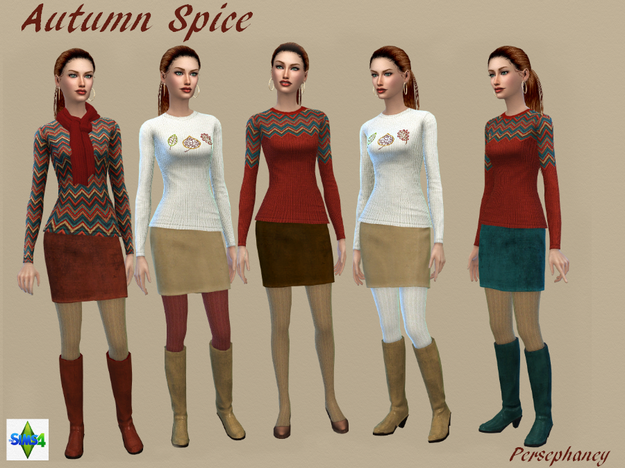 The Sims Resource - Autumn Spice Set