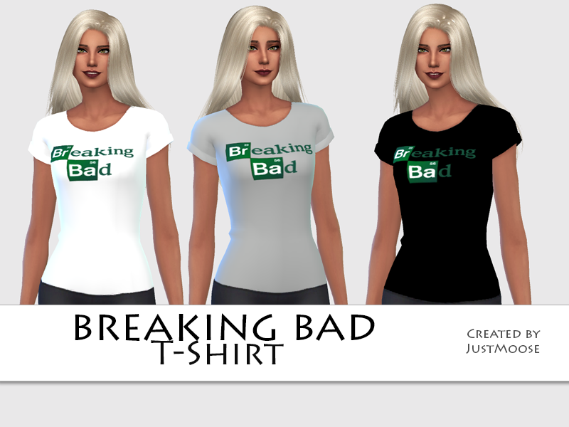The Sims Resource | Breaking Bad T-Shirt for her