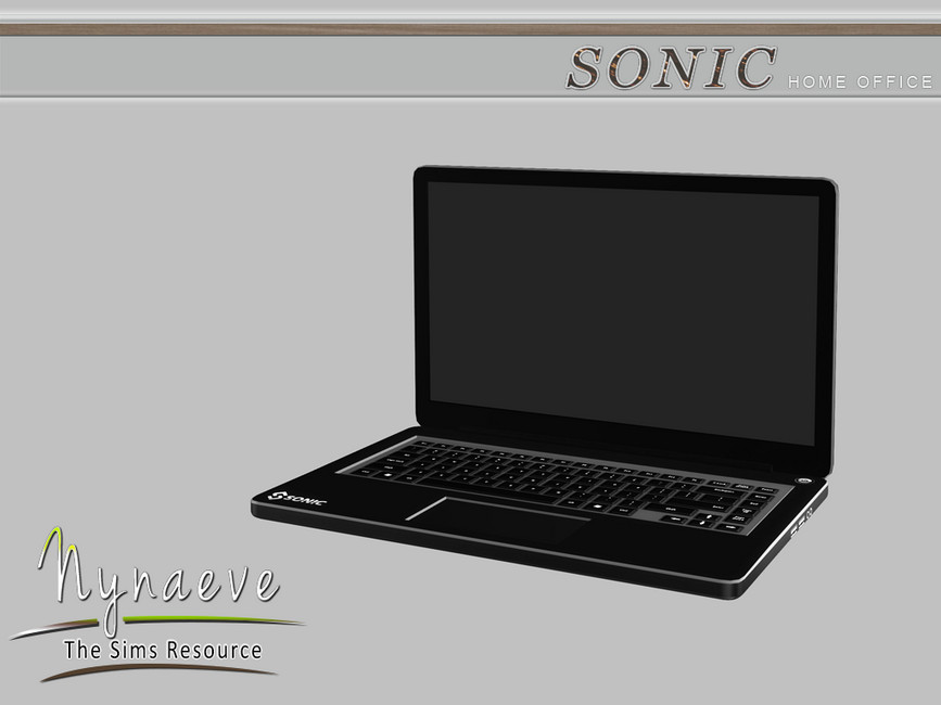 The Sims Resource - Sonic Laptop
