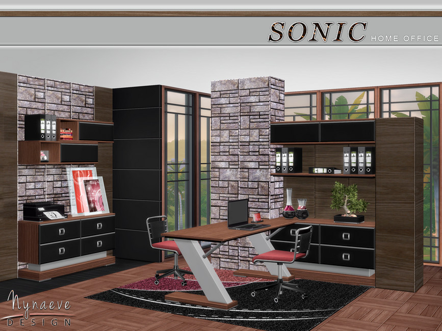 The Sims Resource - Sonic Home Office