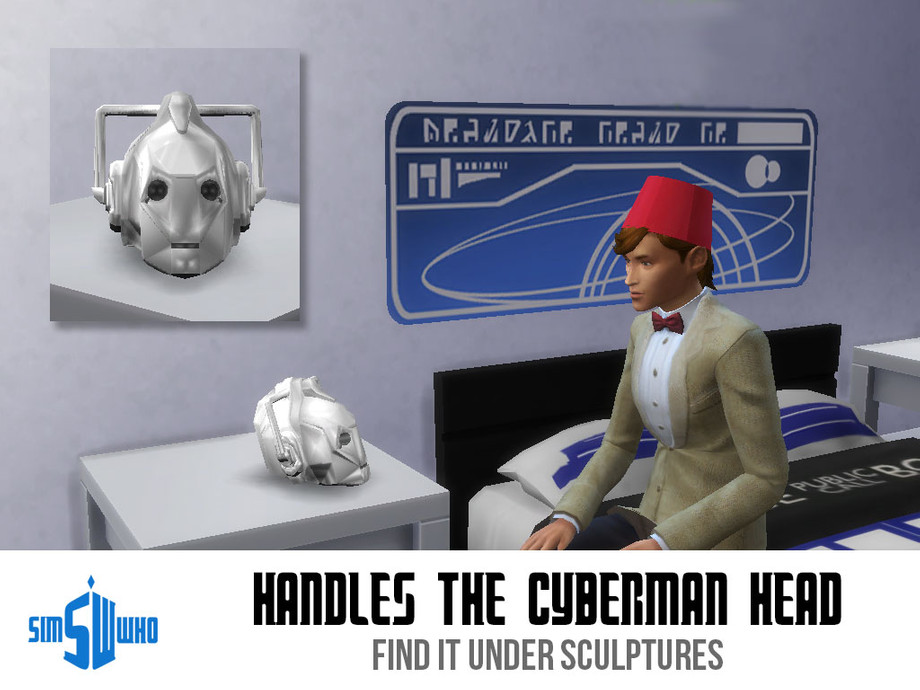 The Sims Resource | Sim Who's Handles the Cyberman Head