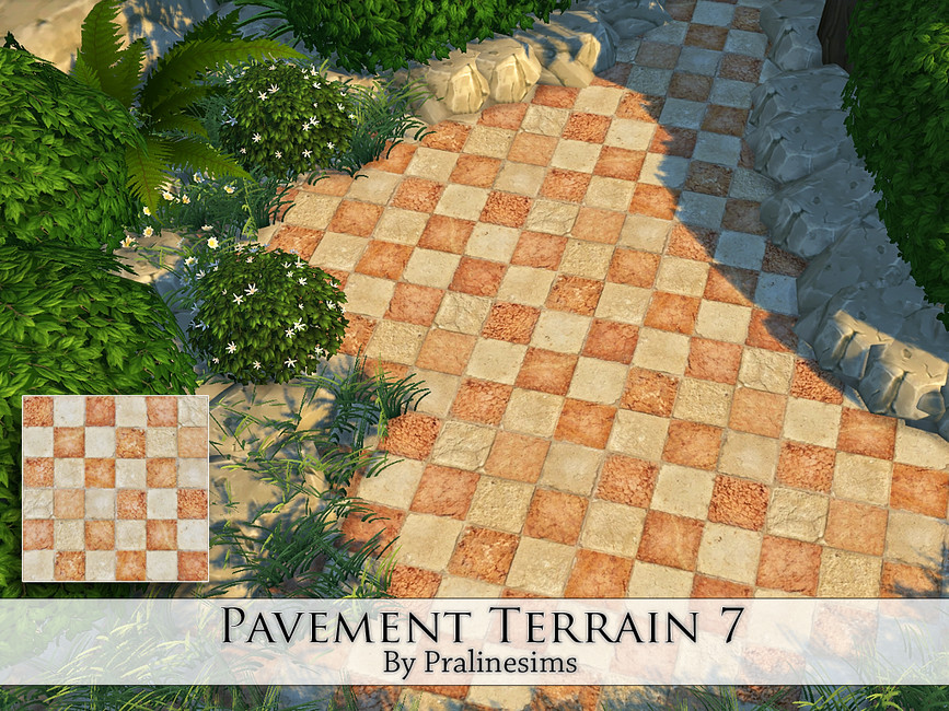 Pralinesims' Pavement Terrain 7