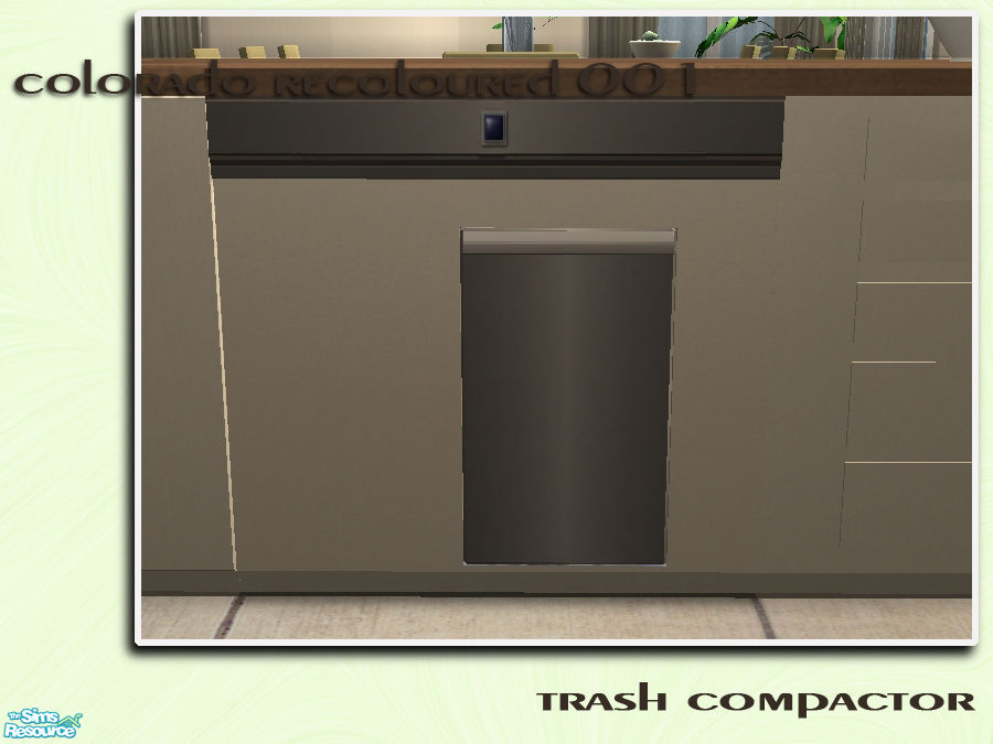 The Sims Resource - Colorado Recol01 - Trash Compactor