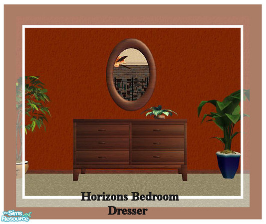 The Sims Resource | Horizons Bedroom set - Dresser