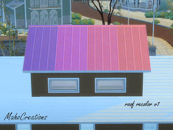 The Sims Resource | Roof Recolor v1