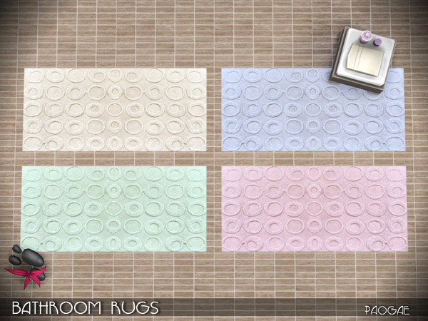 The Sims Resource | BathroomRugs