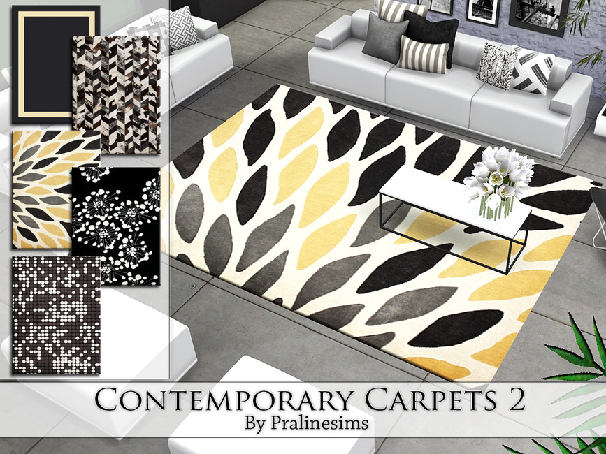 The Sims Resource - Contemporary Carpets 2