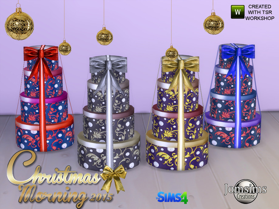 The Sims Resource | christmas morning 2015 gift deco1