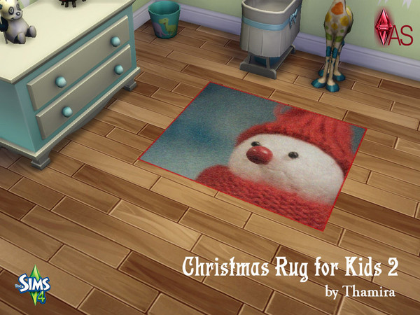 The Sims Resource | Christmas Rug for Kids 2