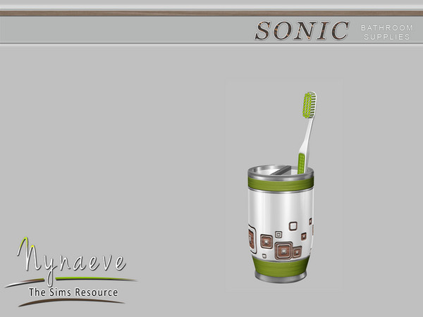 The Sims Resource | Sonic Toothbrush Holder