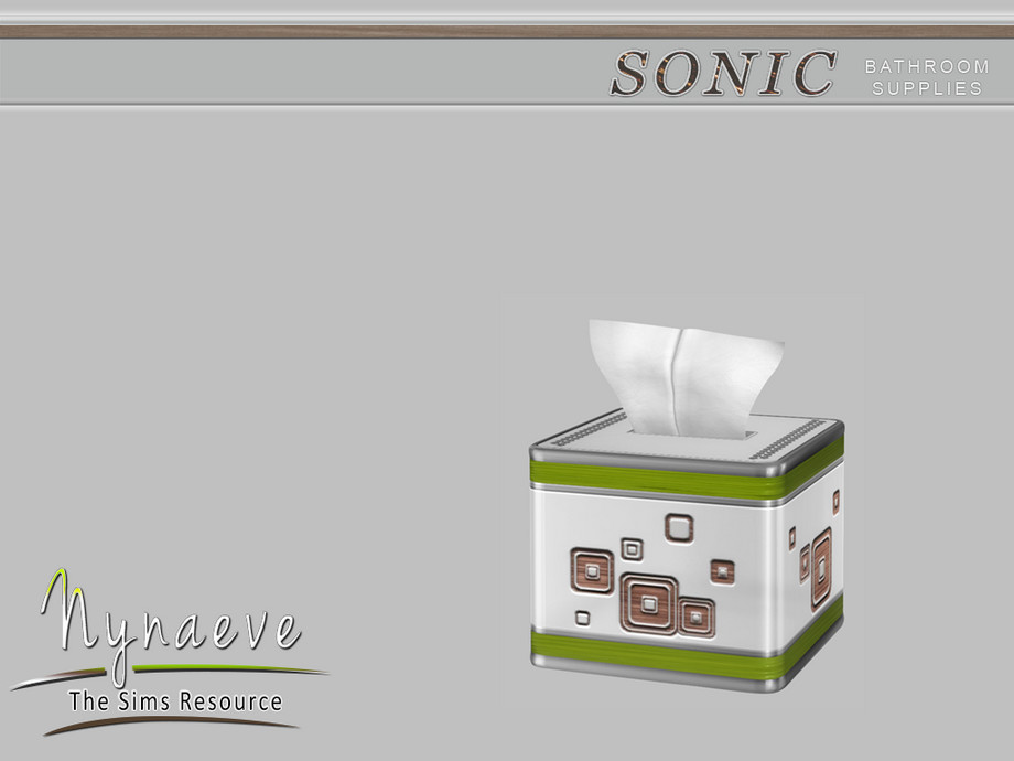 The Sims Resource | Sonic Tissue Cover