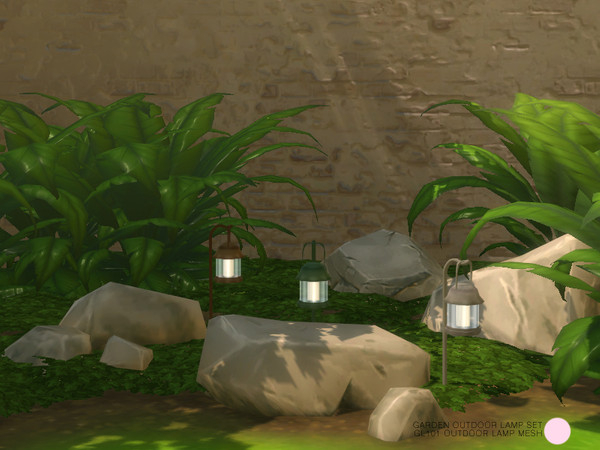 The Sims Resource | GL101 Outdoor Lamp Mesh