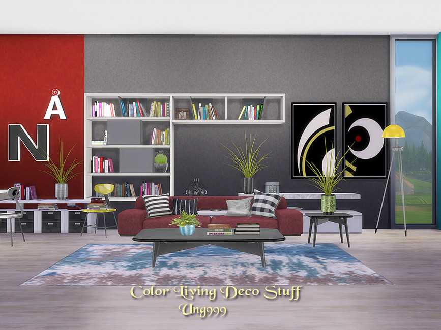 The Sims Resource - Color Living Decor Stuff