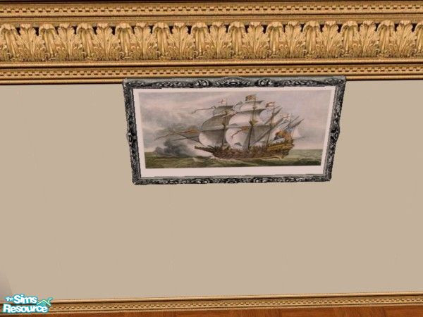 The Sims Resource | Ships at Sea Painting Set
