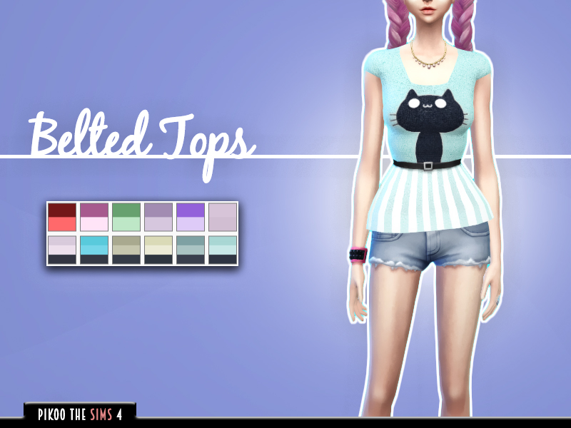The Sims Resource | [TS4]_PikooFemTop12
