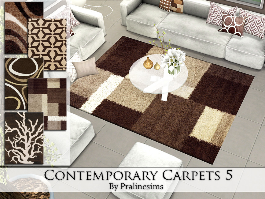 The Sims Resource - Contemporary Carpets 5