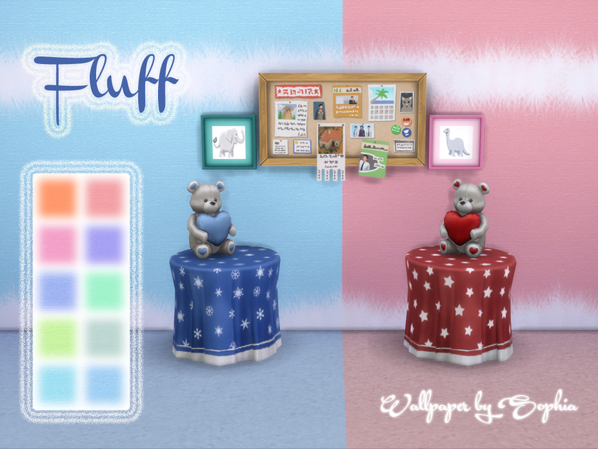 The Sims Resource - Fluff Wallpapers