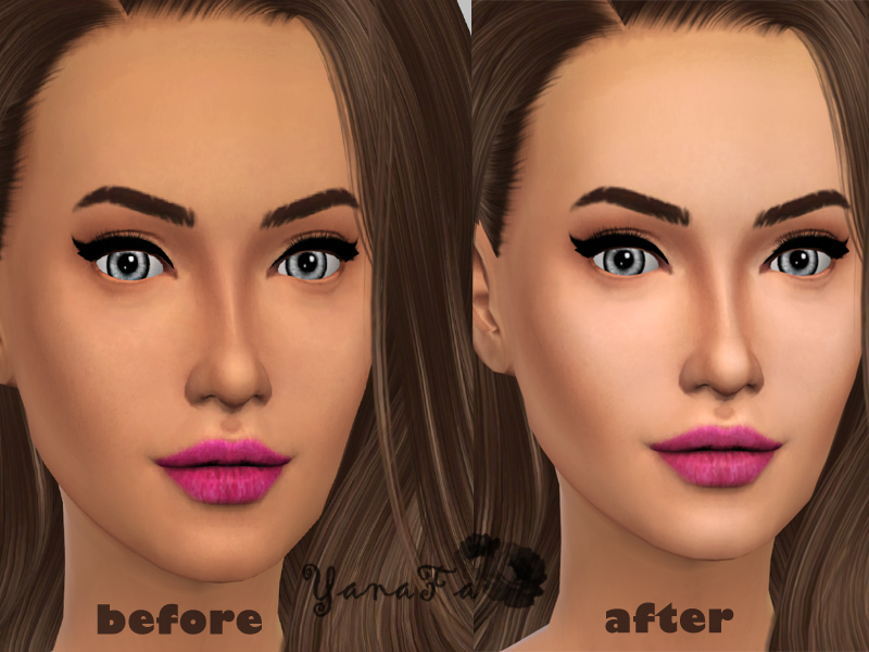 The Sims Resource | Highlighter and Bronzer v1