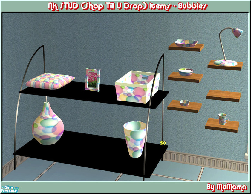 The Sims Resource - NK STUD Items Bubbles