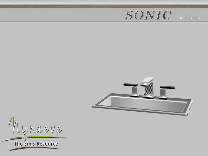 The Sims Resource - Sonic Kichen Sink