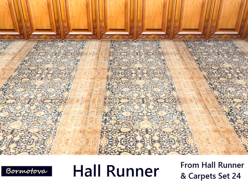 The Sims Resource - Hall Runner & Carpet Set 24