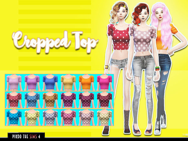 The Sims Resource | [TS4]_PikooFemTop23